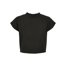 T-Shirt Urban Classics "Urban Classics Damen Ladies Stripe Short Tee 2-Pack", Damen, Gr. M, schwarz, wei&szlig; schwarz, 100% Baumwolle, mehrfarbig, normal, Rundhals, Shirts T-Shirt