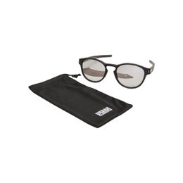 Sonnenbrille Urban Classics "Urban Classics Unisex 106 Sunglasses UC", Damen, schwarz, silber, Sonnenbrillen Sonnenbrille