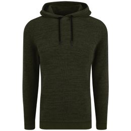Strickfleece-Pullover Blend "Strickpullover BHComala", Herren, Gr. XXL, gr&uuml;n (rosin), Obermaterial: 100% Baumwolle CO., Pullover