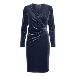 Jerseykleid B.Young "Fest BYPERLINA", Damen, Gr. M, N-Gr, blau (indigo blau), Obermaterial: 92% Polyester PES. 8% Elasthan EL., Kleider Jerseykleid