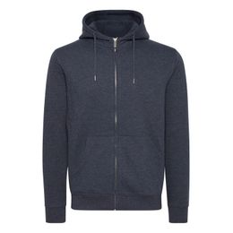 !Solid Kapuzensweatjacke SOLID "Kapuzensweatjacke SDSweat", Herren, Gr. S, blau (navy mela), Obermaterial: 75% Baumwolle CO. 25% Polyester PES., Sweatjacken