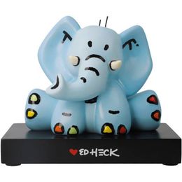 Dekofigur Goebel "Ed Heck - Elephant in the Room", bunt, B:17,5cm H:14,5cm T:11cm, Porzellan, Dekofiguren