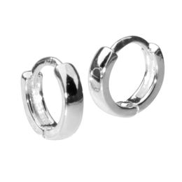 Klappcreolen OSTSEE-SCHMUCK "- Babsi 10.25 - Silber 925/000 -" Gr. 10, silber (silber 925, silberfarben, wei&szlig;), Ohrringe, Damen, 10, Klappcreolen