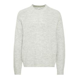 !Solid Strickfleece-Pullover SOLID "Strickpullover SDHamdani", Herren, Gr. XXL, beige (oyster grau melange), Obermaterial: 39% Polyacryl PAN. 31% Nylon NY. 20% Polyester PES. 10% Wolle WO., Pullover