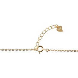 Adelia&acute;s Kette ohne Anh&auml;nger ADELIA&acute;S "Halskette mit Anh&auml;nger &ndash; Unendlichkeitszeichen aus 925 Silber", gold, Halsketten, Damen, 42cm, Silber 925 (Sterlingsilber), Ideal als Geschenk &ndash; dezent und elegant