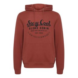 Kapuzenpullover Blend "Hoodie BHSweatshirt", Herren, Gr. XL, rot (spiced apple), Obermaterial: 100% Baumwolle CO., Pullover Kapuzenpullover