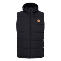 Steppweste North Bend "Steppweste NBElias M", Herren, Gr. M, schwarz, Obermaterial: 100% Polyester PES., Westen Steppweste