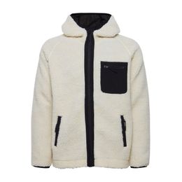 Kapuzenfleecejacke INDICODE "Hoodie IDTrod", Herren, Gr. XXL, wei&szlig; (wei&szlig; asparagus), Obermaterial: 100% Polyester PES., Sweatjacken