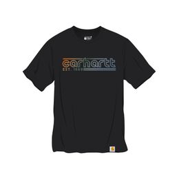 T-Shirt Carhartt "Graphic", Gr. S, schwarz, Obermaterial: 60% Polyester PES. 40% Baumwolle CO., Shirts T-Shirt