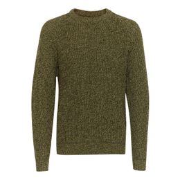 Strickfleece-Pullover Blend "Strickpullover BHPullover", Herren, Gr. XXL, gr&uuml;n (forest night), Obermaterial: 100% Baumwolle CO., Pullover