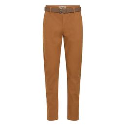 Chinohose Blend "Chinohose BHLPants", Herren, Gr. 31/34, L&auml;nge 34, braun (toffee), Obermaterial: 98% Baumwolle CO. 2% Elasthan EL., Hosen Chinohose