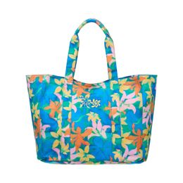 Strandtasche Billabong "Playa Del Sol", Damen, agua flores, Baumwolle, Taschen Strandtasche