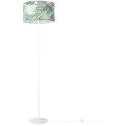 Paco Home Stehlampe "Ostende 534", wei&szlig;, 1, &Oslash; 38cm H: 144cm, Leuchten, Stehleuchte Kinderzimmer Lampe Leselampe Deko Wohnzimmer Palme, Stehlampe