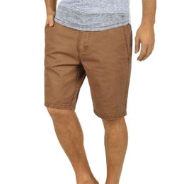 !Solid Chinoshorts SOLID "Chinoshorts SDPinhel", Herren, Gr. XL, N-Gr, braun (cinnamon), Obermaterial: 100% Baumwolle CO., Hosen Chinoshorts