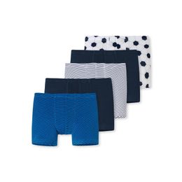 Boxershorts Schiesser "Boxershort 5er Pack", Jungen, Gr. 92, bunt (mehrfarbig (3)), Obermaterial: 95% Baumwolle CO. 5% Elasthan EL., Unterhosen
