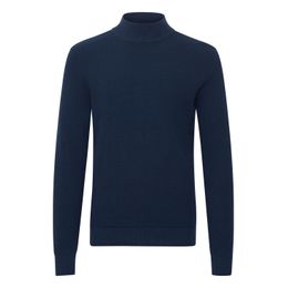 Strickfleece-Pullover Blend "Strickpullover BHPullover", Herren, Gr. XXL, blau (marineblaus), Obermaterial: 100% Baumwolle CO., Pullover