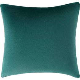 Kissenbezug OTTO HOME "Tianna", petrol, B:50cm L:50cm, Polyester, Obermaterial: 100% Polyester, Kissenbez&uuml;ge, Kissenbezug