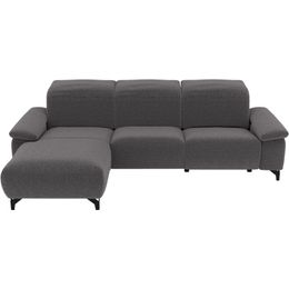 Ecksofa Musterring "MR370", stone, B:280cm H:83cm T:180cm, 100% Polyester, Sofas, Ecksofa, Farbe, Material, Sitzkomfort und Funktion w&auml;hlbar, Ma&szlig;e 280 x 180 cm