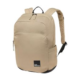 Daypack Jack Wolfskin "TERRAVIEW", beige (hazelwood), Rucks&auml;cke, onesize, Obermaterial: 100% Polyester. Innenfutter 100% Polyester