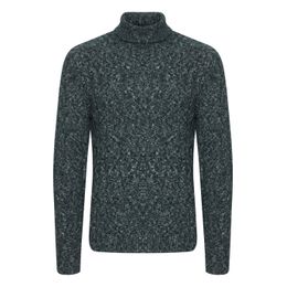 Rollkragenpullover Casual Friday "Rollkragenpullover CFKarl", Herren, Gr. XXL, gr&uuml;n (deep forest melange), Obermaterial: 34% Polyacryl PAN. 29% Polyamid PA. 27% Baumwolle CO. 10% Wolle WO., Pullover Rollkragenpullover