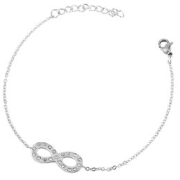 Adelia&acute;s Armband ADELIA&acute;S "Damen", silber, Armb&auml;nder, Damen, 18cm, Edelstahl, Armband, Perfekt als Geschenk zum Weihnachten