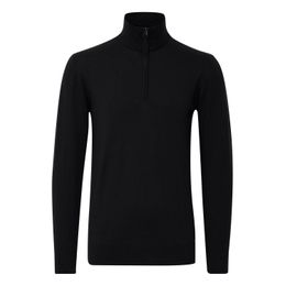 Troyer INDICODE "Troyer IDBaddon", Herren, Gr. XXL, schwarz, Obermaterial: 80% Baumwolle CO. 20% Polyamid PA., Pullover Troyer