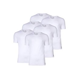 T-Shirt adidas originals "T-Shirt 6er Pack", Jungen, Gr. XXL, wei&szlig;, Obermaterial: 100% Baumwolle CO., Shirts T-Shirt