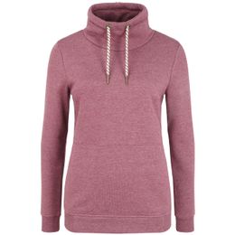 Kapuzenpullover oxmo "Hoodie OXVimpa", Damen, Gr. S, rot (wine rot m), Obermaterial: 70% Baumwolle CO. 30% Polyester PES., Sweatshirts Kapuzenpullover