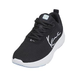 Sneaker Karl Kani "Karl Kani KKFWM000380 Karl Kani Snug Runner", Herren, Gr. 42.5, schwarz, wei&szlig;, lightblau, Textil, Schuhe Sneaker
