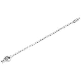 Adelia&acute;s Kettenanh&auml;nger ADELIA&acute;S "Anh&auml;nger &ndash; Lebensbaumanh&auml;nger aus Edelstahl mit Strass Steinchen", silber, Schmuckanh&auml;nger, Damen, Edelstahl, Kettenanh&auml;nger, Eine sch&ouml;ne Geschenkidee f&uuml;r jeden Anlass