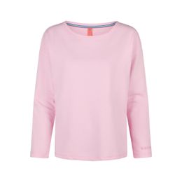 Sweatshirt SALZHAUT "Sweatshirt UNNERWEGS", Damen, Gr. XS, rosa (ros&eacute;), Obermaterial: 63% Baumwolle CO. 20% Polyester PES. 17% Modal CMD., Sweatshirts Sweatshirt
