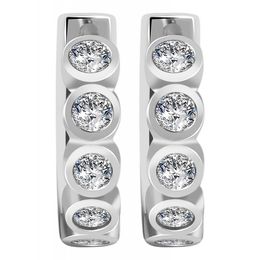Adelia&acute;s Paar Creolen ADELIA&acute;S, silber, Ohrringe, Damen, Damen, Silber 925 (Sterlingsilber)