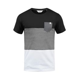 !Solid Rundhalsshirt SOLID "Rundhalsshirt SDMalte", Herren, Gr. XXL, schwarz, Obermaterial: 100% Baumwolle CO., Shirts Rundhalsshirt