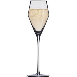 Champagnerglas "Brasserie", transparent, B:7cm H:26cm &Oslash;:6cm, Kristallglas, SABATIER INTERNATIONAL, Trinkgef&auml;&szlig;e, mundgeblasen, 200 ml, 2er Set