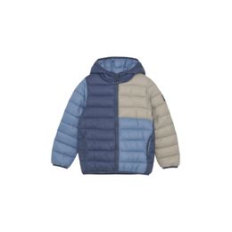 Steppjacke Color Kids "Steppjacke COJacket W. Hood - Quilted", M&auml;dchen, Gr. 152, blau (vintage indigo), Obermaterial: 100% Polyester PES., Jacken Steppjacke