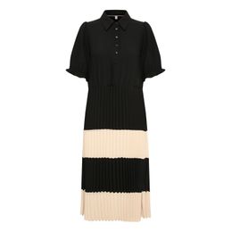 Midikleid Culture "Kleid CUbetty", Damen, Gr. S, N-Gr, schwarz, Obermaterial: 100% Polyester PES., Kleider Midikleid