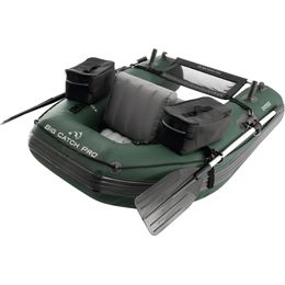 Angelboot Intex "Big Catch PRO&trade;", grau (gr&uuml;n, anthrazit), KleinbooteB:119cm H:38cm L:165cm, Hochdruck-Luftbef&uuml;llung f&uuml;r Stabilit&auml;t, B:119cm H:38cm L:165cm