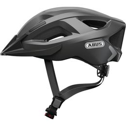 Fahrradhelm Abus "ADURO 2.0" Gr. M, grau (titan), Helme, M Kopfumfang: 52cm - 58cm