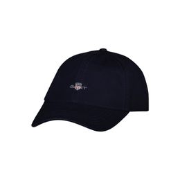 Snapback Cap Gant "Cap Shield Cotton Twill Cap", Herren, blau (dunkelblau), Obermaterial: 100% Baumwolle CO., Caps