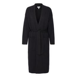 Strickjacke B.Young "Strickjacke BYMIRAN", Damen, Gr. L, schwarz, Obermaterial: 52% Viskose CV. 28% Polyester PES. 20% Polyamid PA., Strickjacken Strickjacke