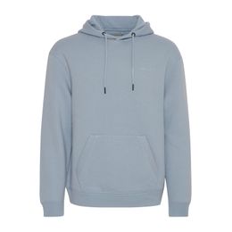 Longpullover Blend "Sweatshirtkapuzenpul BHDownton", Herren, Gr. XXL, blau (dusty blau), Obermaterial: 50% Baumwolle CO. 50% Polyester PES., Sweatshirts Longpullover