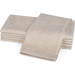 Seiftuch Ross "Vita 4004", leinen, B:30cm L:30cm, Frottier, Handt&uuml;cher