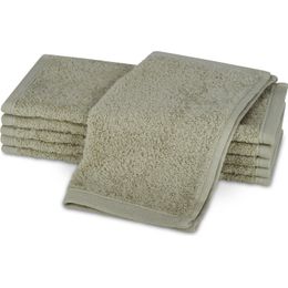 Seiftuch Ross "Vita 4004", schilf, B:30cm L:30cm, Frottier, Handt&uuml;cher