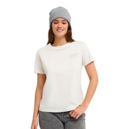 T-Shirt Roxy "Oceanregular", Damen, Gr. XL, wei&szlig; (coconut milk), Obermaterial: 70% Baumwolle, 30% Baumwolle., Shirts T-Shirt