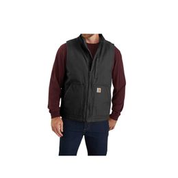 Fleeceweste Carhartt "Bekleidung", Herren, Gr. XL, schwarz, Obermaterial: 100% Baumwolle CO., Westen Fleeceweste