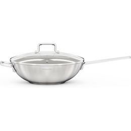 Wok Hanseatic "DAILY", silberfarben, &Oslash;:32cm, Pfannen, Wok, mit Antihaftbeschichtung, f&uuml;r alle Herdarten, Induktion