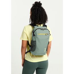 Daypack Jack Wolfskin "VELOCITY 12", gr&uuml;n (gr&uuml;nzinnia), Rucks&auml;cke, onesize, Obermaterial: 100% POLYESTER. Futter: 100% POLYESTER
