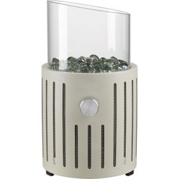 Feuerstelle Tepro "Melura", grau (creme), B:17cm H:30cm L:17cm, Feuerk&ouml;rbe