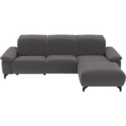 Ecksofa Musterring "MR370", stone, B:280cm H:83cm T:180cm, 100% Polyester, Sofas, Ecksofa, Farbe, Material, Sitzkomfort und Funktion w&auml;hlbar, Ma&szlig;e 280 x 180 cm