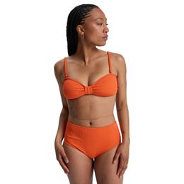 Bikini-Hose Quiksilver "Nadora", Damen, Gr. XS, US-Gr&ouml;&szlig;en, orange (tigerlily), Obermaterial:[Hauptmaterial] 89% Polyester, 11% Elasthan., Badehosen Bikini-Hose